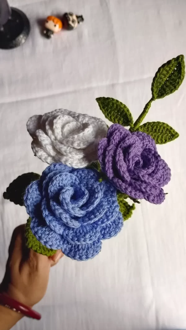 Handmade Forever Rose Flowers in India (Single) - Kakoli's Corner